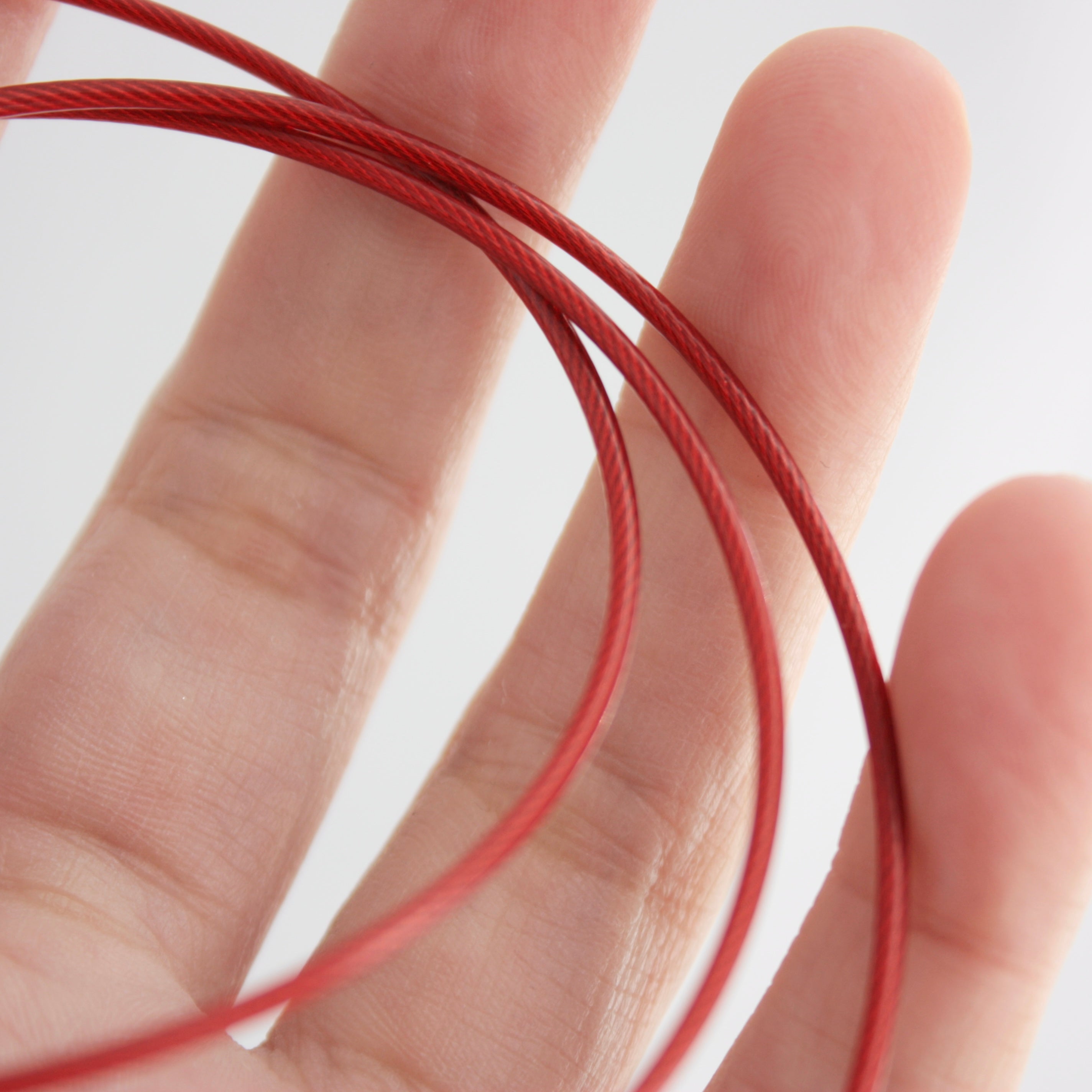 TWIST Red Lace Interchangeable Cables | Chiaogoo – Fia Fia